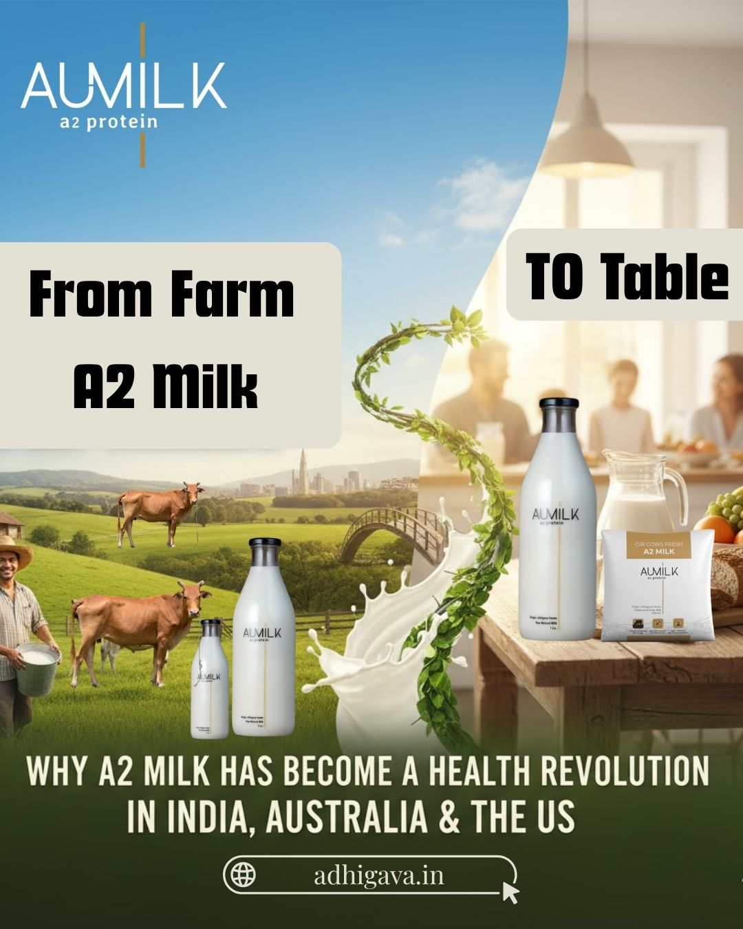 A2 Milk: Global Health Revolution – www.adhigava.in